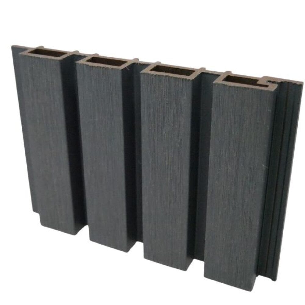 PureDeck Stone Grey Composite Slatted Cladding - PCRS – Pure Clean ...